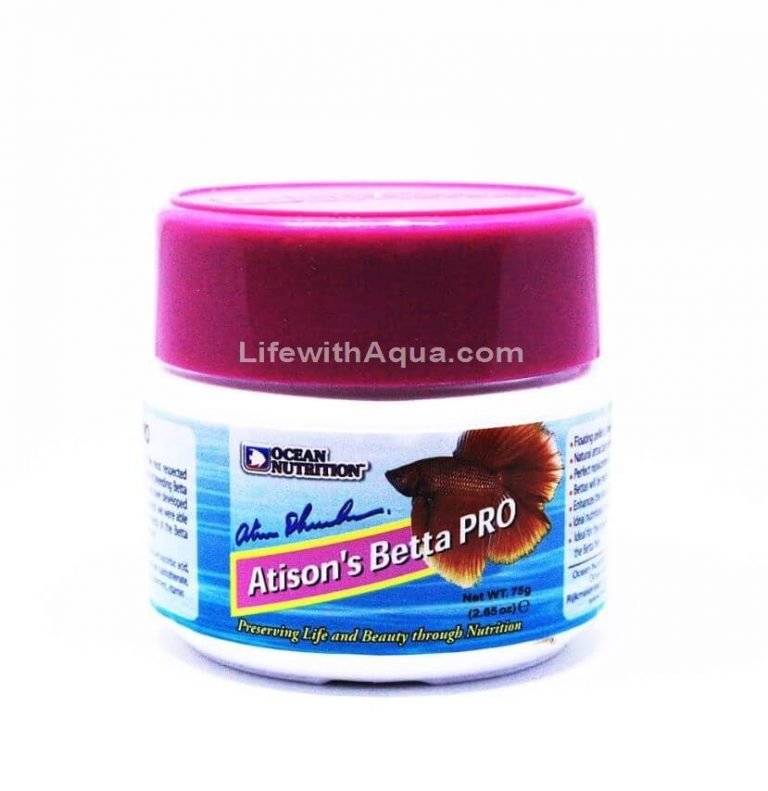 Atisons Betta Pro Fish Food for growth & conditioning of Betta fishes