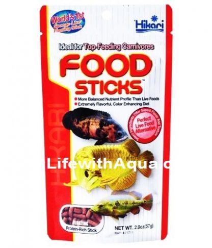 Hikari Food Sticks Carnivorous : Nutritional Food for Carnivorous Fish